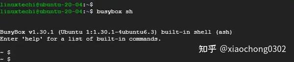 我不是网管 - Linux 上使用 BusyBox 实用工具 - 知乎