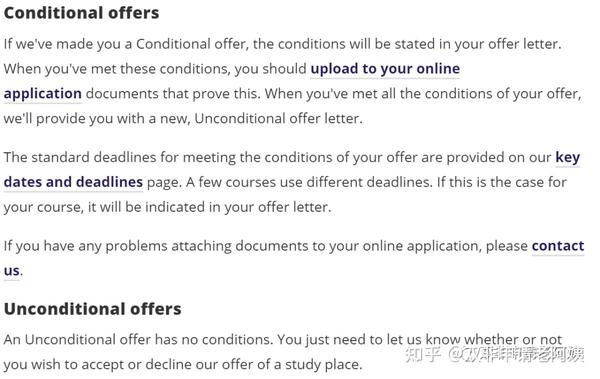 老阿姨干货 | 英国高校换取uncon offer 全攻略 - 知乎