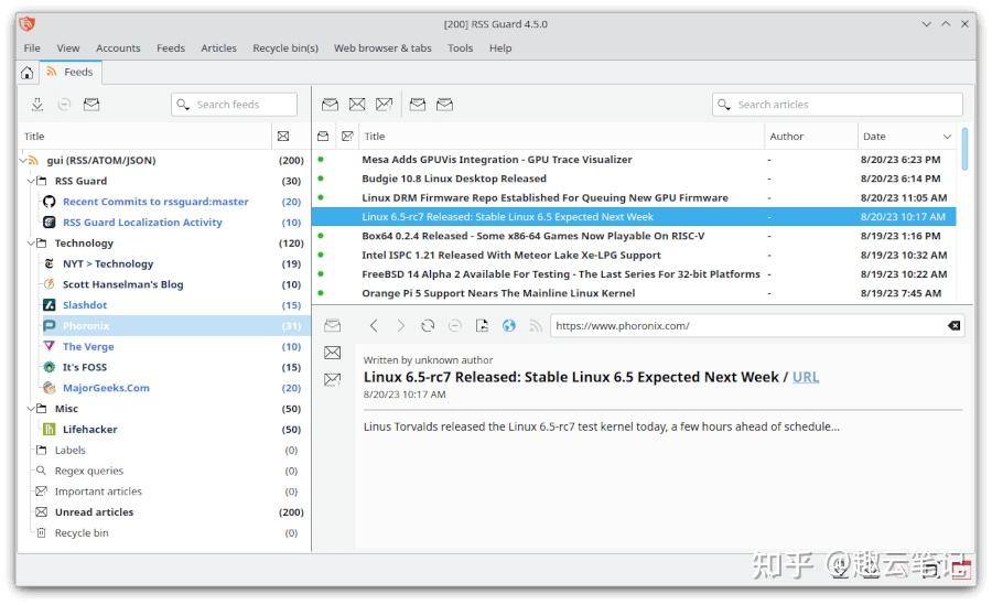 2024年Linux上17个最佳 RSS阅读器整理 - 知乎