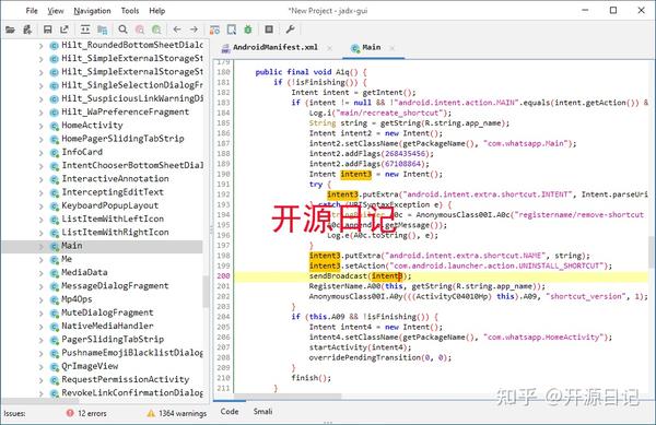 31.3k stars的反编译高效工具JADX - 知乎