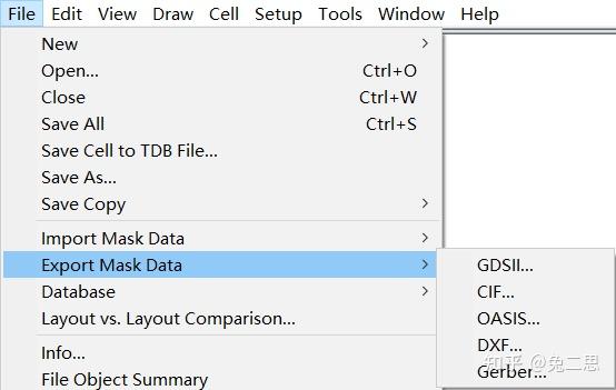 Tanner L-Edit 系列教程：05 导出GDSII文件 - 知乎