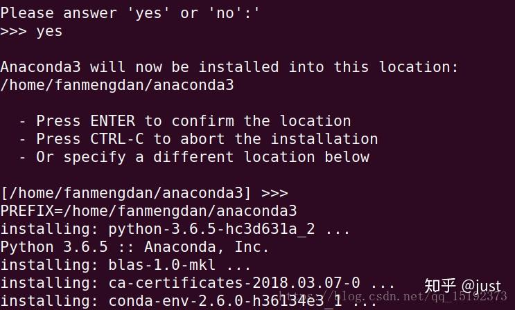 Ubuntu18.04 安装 Anaconda3 - 知乎