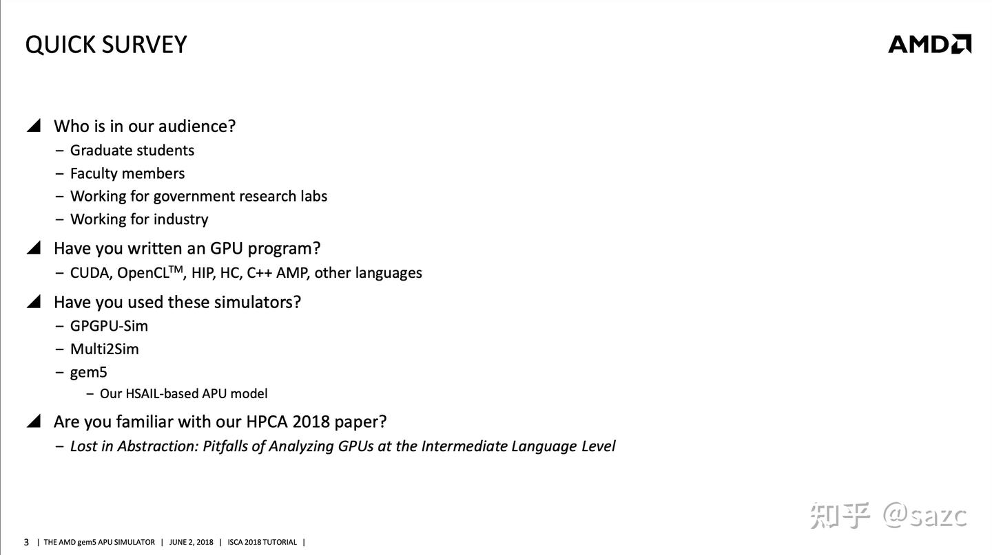 AMD GPGPU GCN架构模拟器介绍 - 知乎