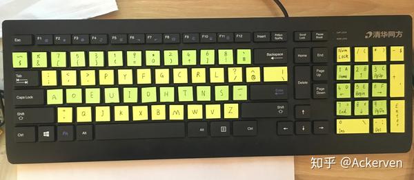 Dvorak Programmer 键盘初体验 - 知乎