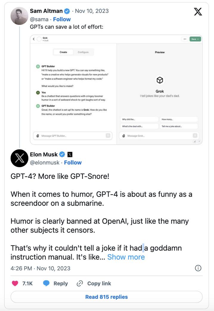 马斯克的 ChatGPT「Grok」，用起来到底怎么样？ - 知乎