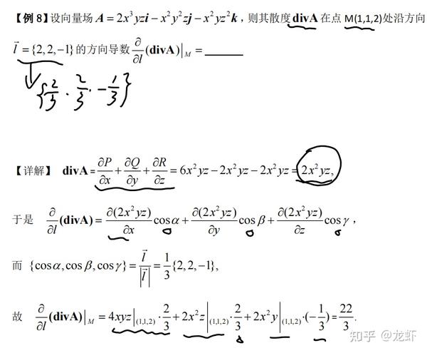 方向导数 梯度grad 散度div 旋度rot - 知乎