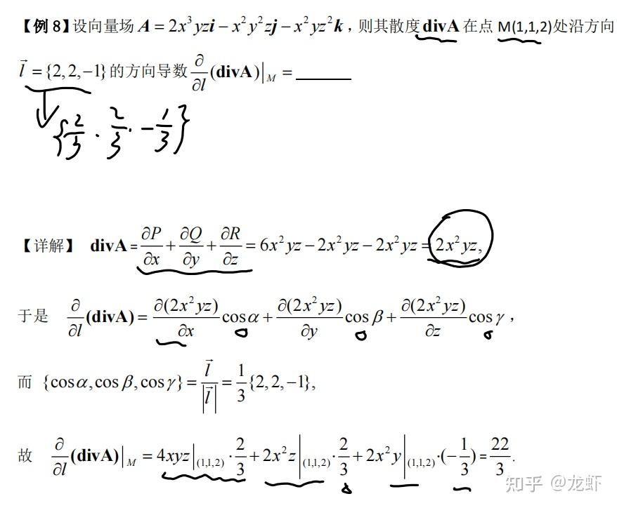 方向导数 梯度grad 散度div 旋度rot - 知乎
