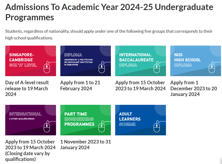 收藏！24fall新加坡院校本科申请时间、成绩要求汇总！ - 知乎