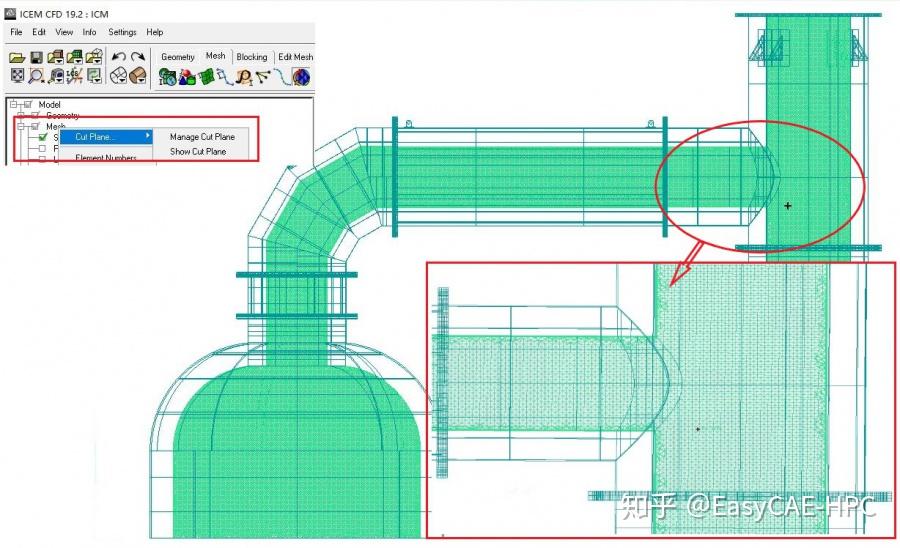 ICEM CFD 生成非结构网格 - 知乎