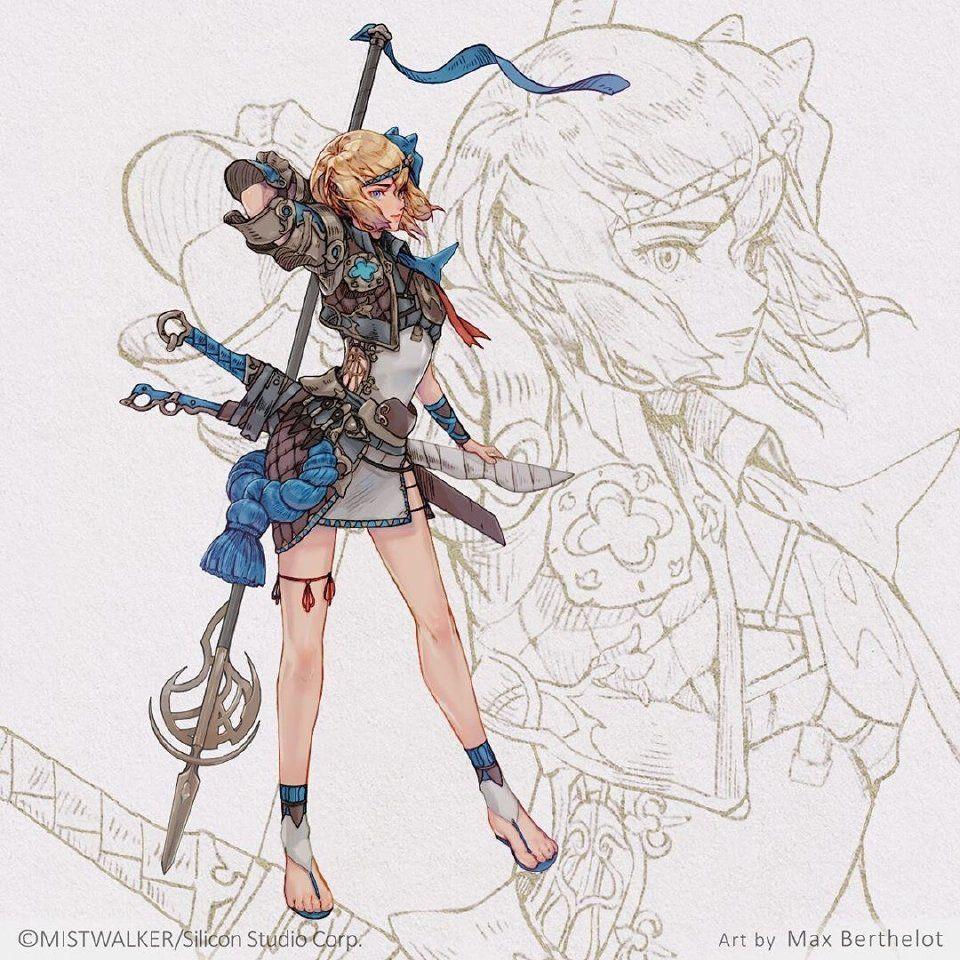 角色 这画风～ 画师 Max Berthelot - 知乎