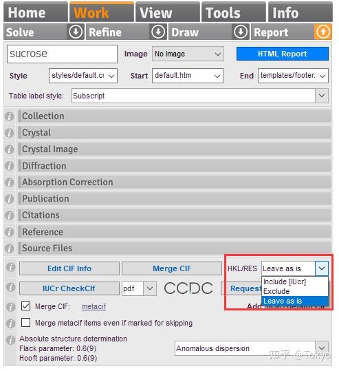 Olex2基操-CIF中以何种形式嵌入hkl - 知乎