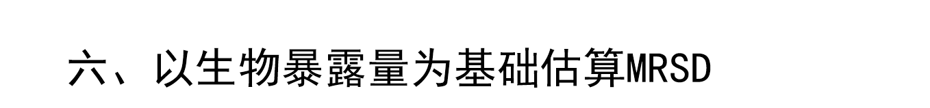 健康成年志愿者首次临床试验药物最大推荐起始剂量的估算指导原则（MRSD） - 知乎