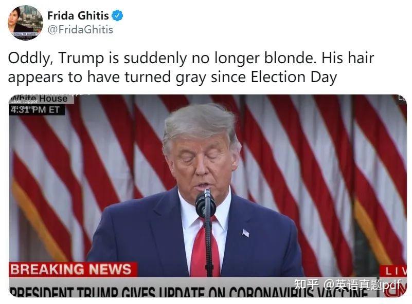 “白头发”不要再说white hair了！地道的表达是... - 知乎