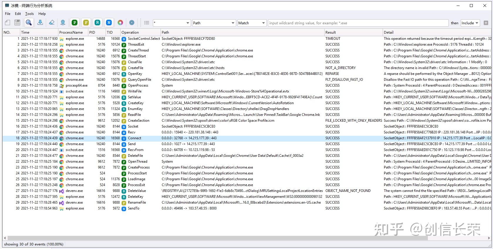 分享一款开源的终端行为分析软件 - iMonitor（冰镜） - 知乎