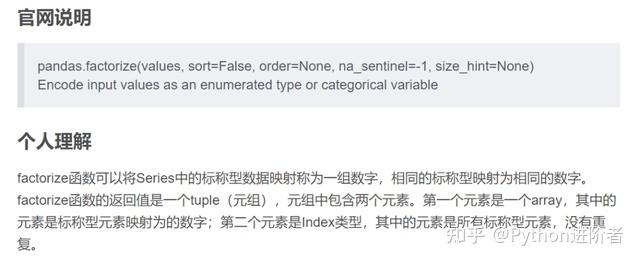 实战篇：盘点Pandas中的factorize()函数妙用 - 知乎
