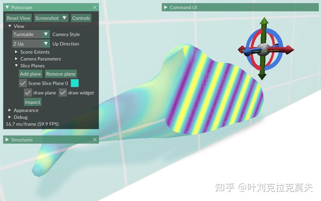 科学可视化软件介绍20 – Polyscope - 知乎