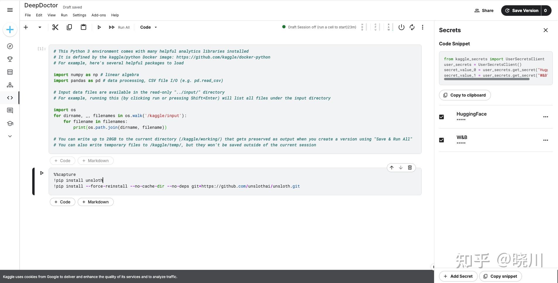 通过 Kaggle 微调 DeepSeek-R1 - 知乎