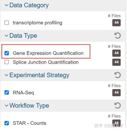 TCGA数据下载概述-RNA数据下载（2022年更新） - 知乎