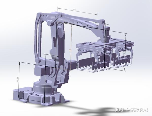 ABB IRB660机械臂正逆运动学分析+仿真 - 知乎