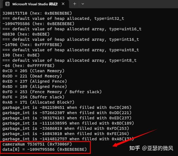 从 -1094795586 到内存初始化 - 知乎