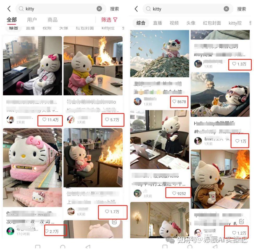 靠AI做"Hellokitty发疯头像"，两天搞了800+ - 知乎
