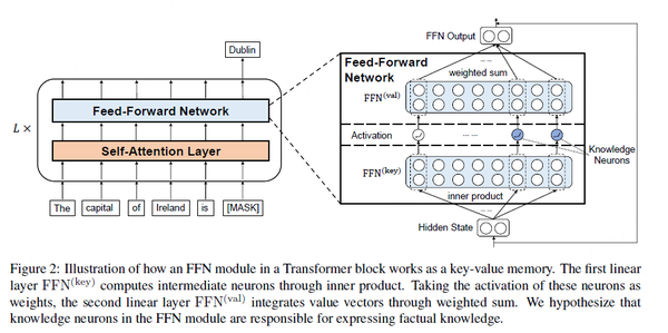 Knowledge Neurons in Pretrained Transformers 北大-微软使用积分梯度从Transformer的FFN层提取“知识神经元” - 知乎