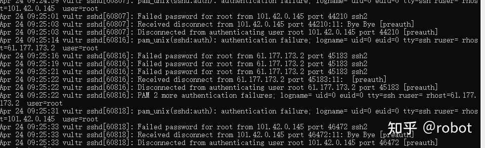服务器被ssh攻击 - 知乎