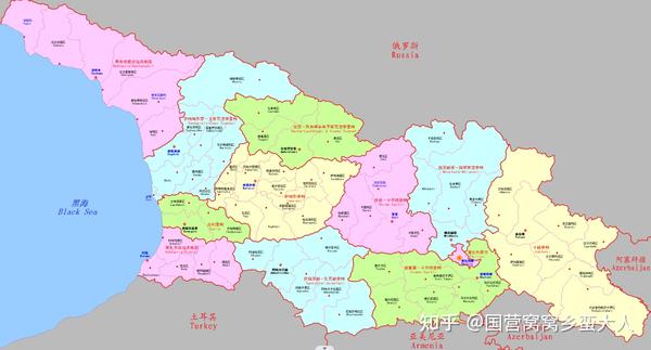 西亚行政区划-（21）格鲁吉亚 - 知乎