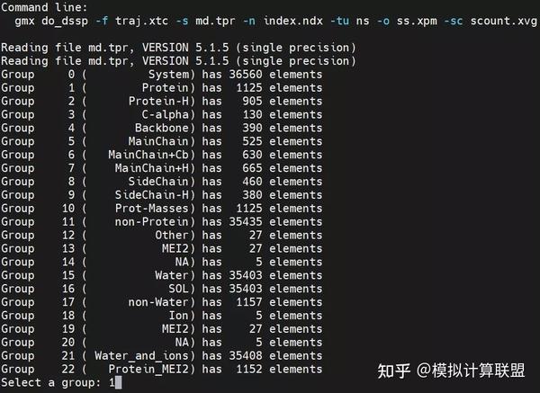 分子模拟||DSSP分析蛋白质二级结构 - 知乎