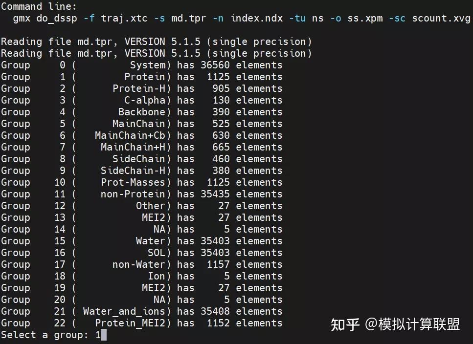分子模拟||DSSP分析蛋白质二级结构 - 知乎