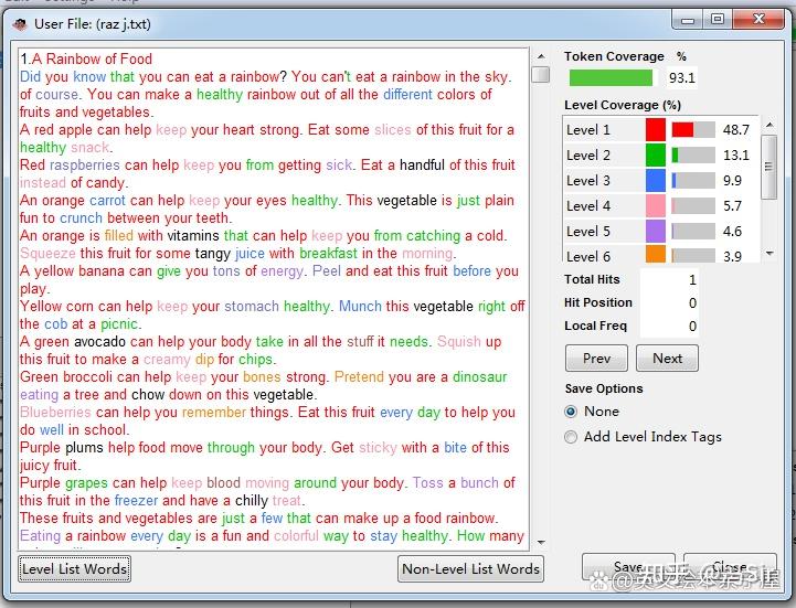 《RAZ J》的词汇量，英语水平详细数据 - 知乎