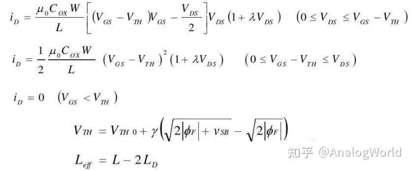 MOS器件物理基础 - 知乎