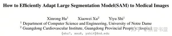 医疗SAM也来啦 | AutoSAM告诉你如何在医疗领域更快更好开发大模型 - 知乎