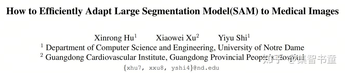 医疗SAM也来啦 | AutoSAM告诉你如何在医疗领域更快更好开发大模型 - 知乎