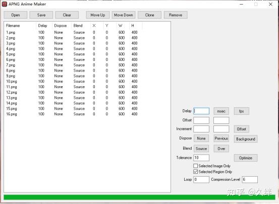 如何制作apng格式的动效图片 - 知乎
