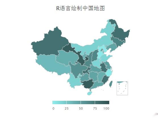 R语言绘图—绘制中国地图(hchinamap包) - 知乎