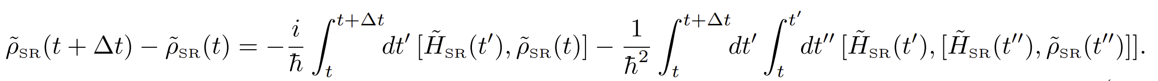 开放系统的主方程（master equation） - 知乎