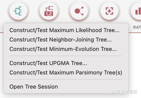 MEGA——序列比对，绘制发育树 - 知乎