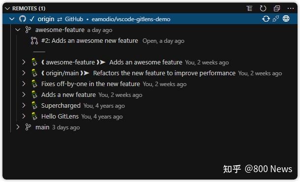 增强 Git 的最佳 VS Code 扩展 - 知乎