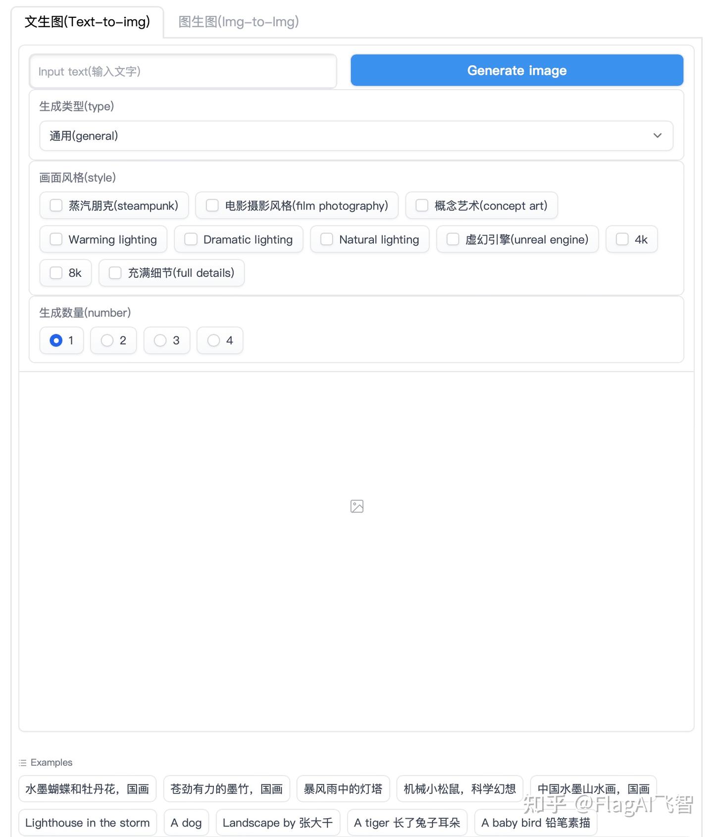 FlagStudio 中英双语文图生成模型开放体验！ - 知乎