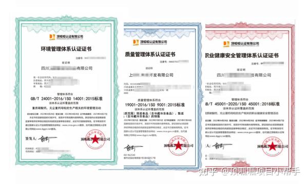 ISO三体系认证很简单，一文告诉你办理流程，费用该怎么算（限量赠送认证材料清单） - 知乎
