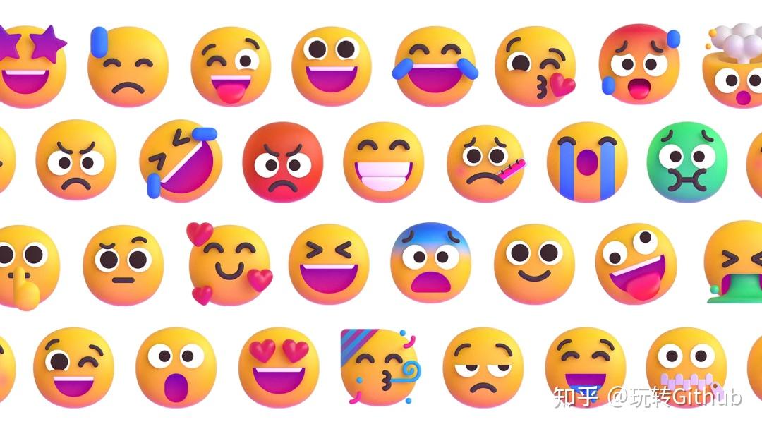 微软开源了 3D 版 emoji 库 - 知乎