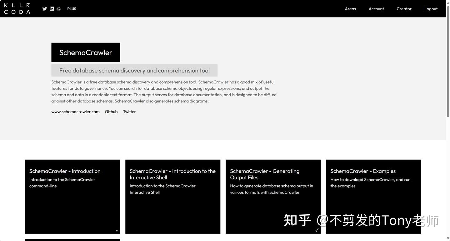 SchemaCrawler：一款免费开源的数据库文档工具 - 知乎