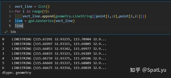 使用geopandas根据矢量点生成线并计算线段长度 - 知乎