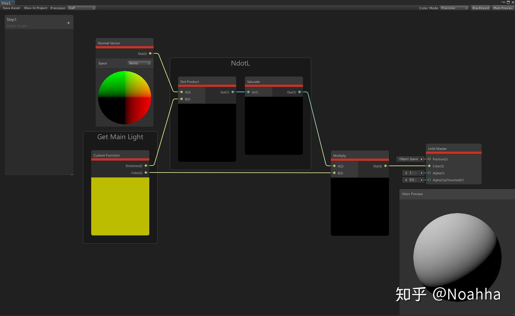 在Unity 2019.2中扩展Shader Graph，实现自定义光照 - 知乎