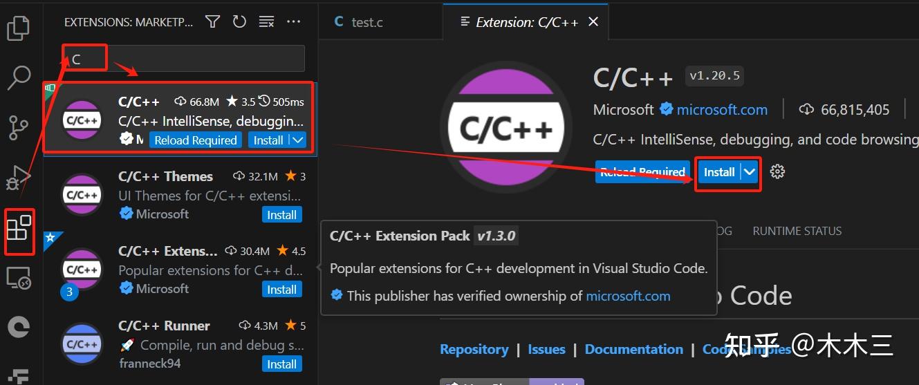 VSCode安装C/C++插件，以及win10下载安装MinGW编译器步骤 - 知乎