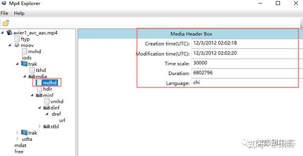 MP4核心Box详解及H264&AAC打包方案（下篇） - 知乎