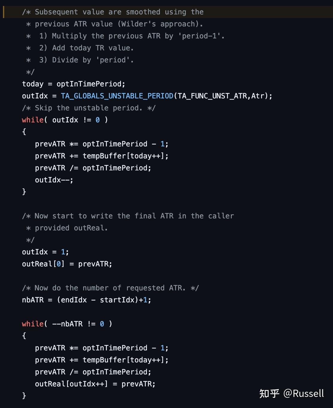 ATR 指标计算的3种方式（为什么有时计算结果与官方平台不一致） - 知乎