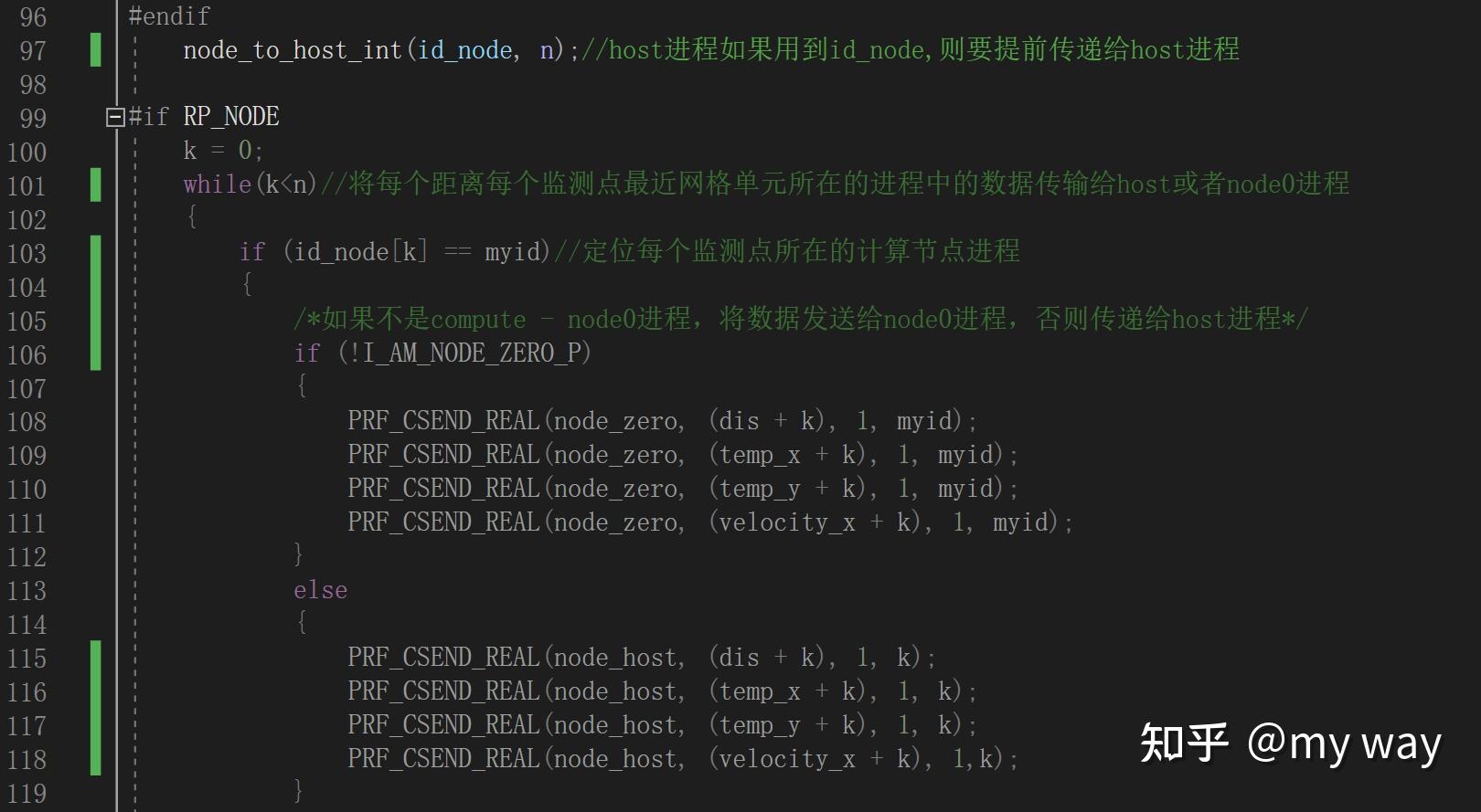怎样采用udf在fluent 并行计算中批量设置监测点并写出监测物理量 - 知乎