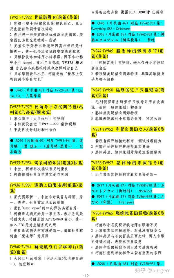 最全名侦探柯南主线剧集汇总(集数更新至1164和剧场版M26|含剧情信息) - 知乎